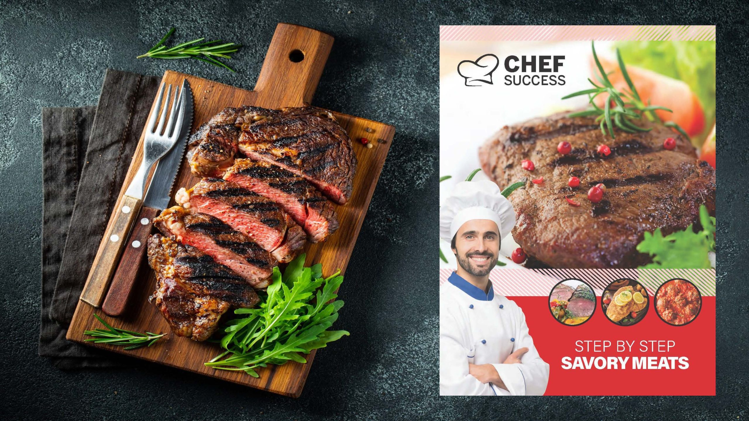 Step By Step Savory Meats – Chef Express Media